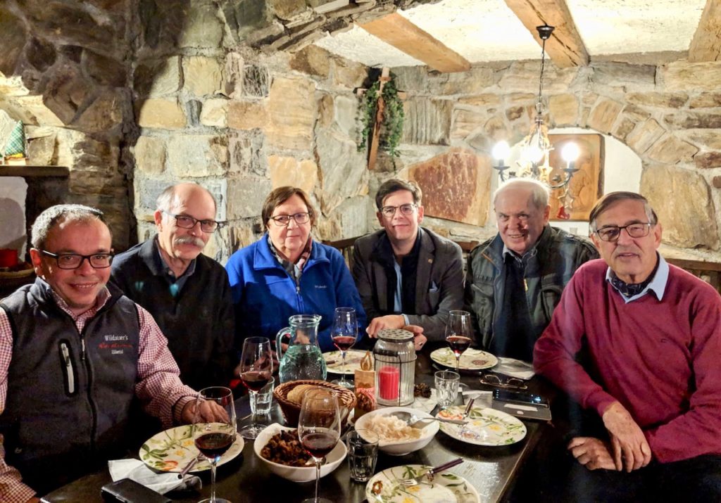 Lt.Governor B. Altmann von Luxemburg beim KC Zillertal - Kiwanis Zillertal